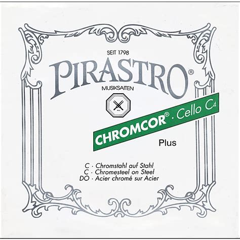 Pirastro Chromcor Plus 4 4 Size Cello Strings 4 4 Size D String Guitar Center