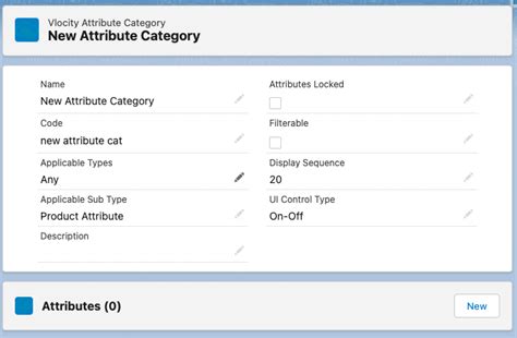 How To Create Vlocity Attribute Categories How To Sfdc