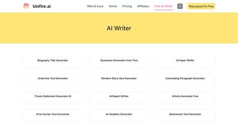 Unifire Ai Free Usage Rating And Alternatives 2025