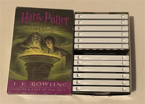 Harry Potter And The Half Blood Prince Audiobook Cover