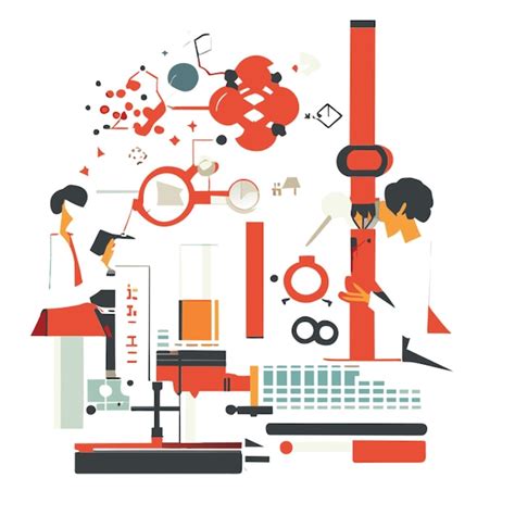 Scientific Research Methods Vector Illustration Flat 2 Premium Ai Generated Vector