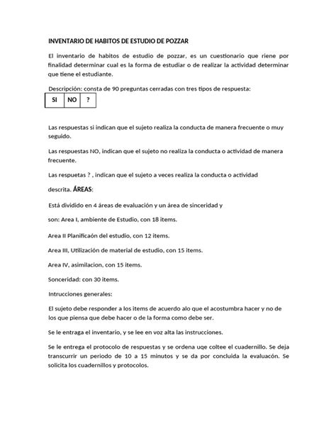 Hoja De Preguntas Pdf