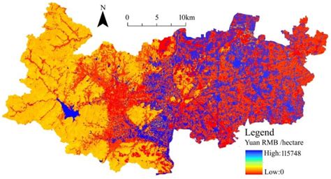 Spatial Distribution Of Valuation Of Water Conservation Download