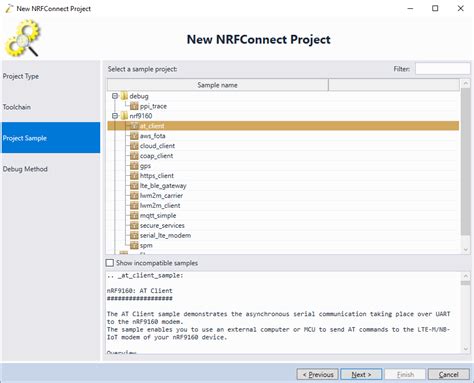 Creating Nrfconnect Based Projects For Nrf9160 Visualgdb Tutorials