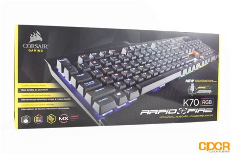Corsair Gaming K70 RGB RAPIDFIRE Review Custom PC Review