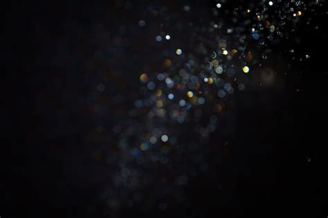 Premium Photo Overlay Bokeh Background Effect Particle Background