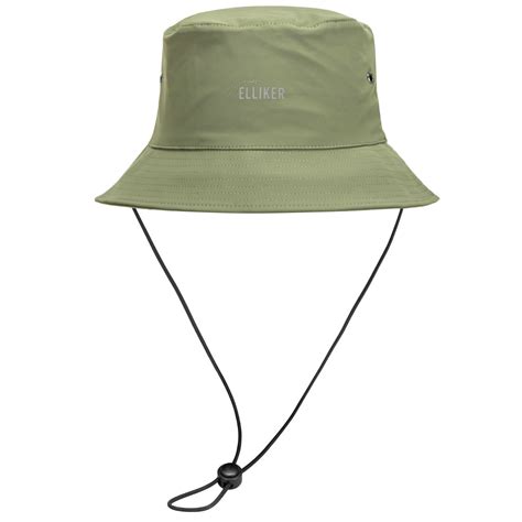 Elliker Burter Packable Tech Bucket Hat Green End Gb