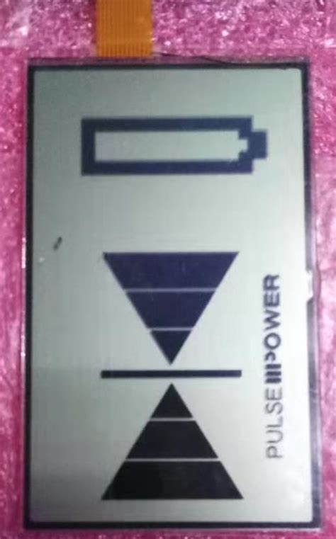 Customize Measuring Instrument Segment LCD Display With FPC Connector Spirit Level And PCB Price