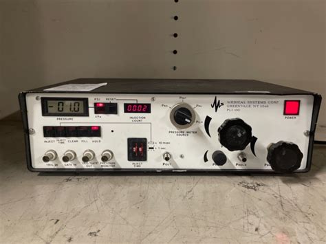 medical systems corp model pli 100 pico injector for sale