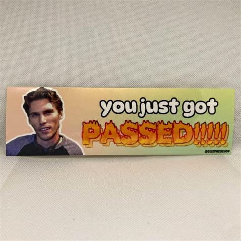 Jerma985 Bumper Sticker Jerma Meme Sticker 8 X 2 4 Glossy Rectangle Sticker Etsy