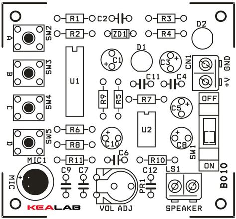 Voice Modulator Top Electronics