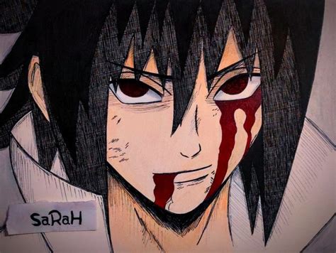 Uchiha Sasuke Drawing🔥 Naruto Shippuden