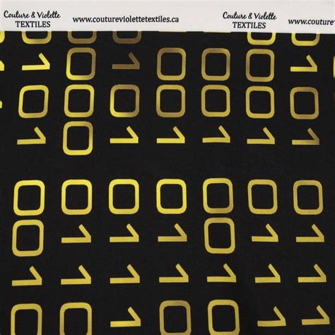 Techno Large Binary Code Yellow On Black Background Techno Large Binary Code Yellow On