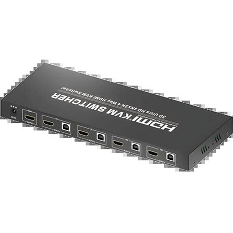 XLR ACC KVM 4HDMI USB 4 Port KVM Switch Via HDMI