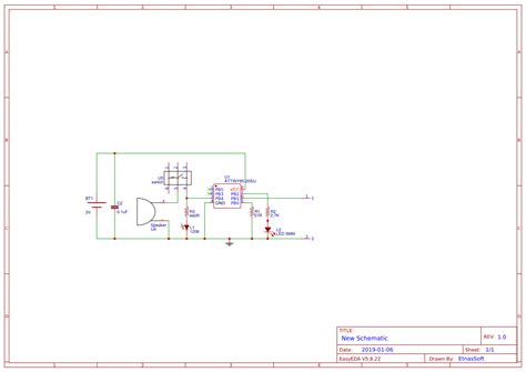 Attiny ContinuityTester Platform For Creating And Sharing Projects OSHWLab