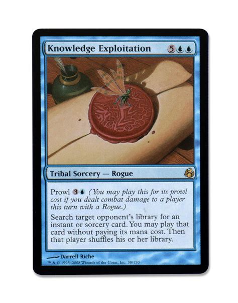 knowledge exploitation from morningtide mor mtg proxy magic cardplus