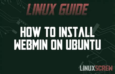 How To Install Webmin On Ubuntu