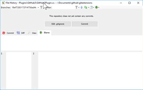 Unable To Blame A File · Issue 6815 · Gitextensionsgitextensions · Github