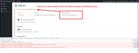 Ga4 Editor Roles Unable To Create A New Data Stream · Issue 7081