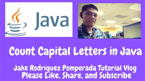 Count Capital Letters In Java Free Computer Programming Source Codes To All