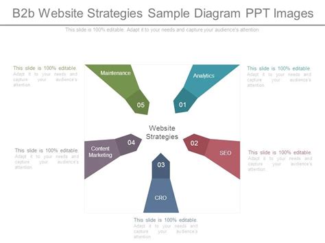 B2b Website Strategies Sample Diagram Ppt Images