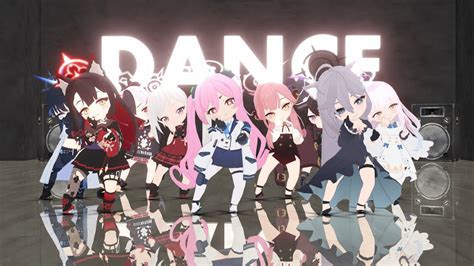 Blue Archive MMDBad Habits YouTube Music