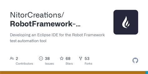Github Nitorcreationsrobotframework Eclipseide Developing An