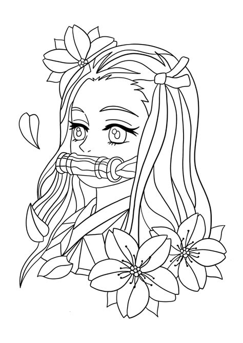 Disegni Di Demon Slayer Da Colorare Portalebambini It