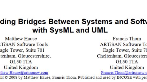 Sysml 模型巴巴