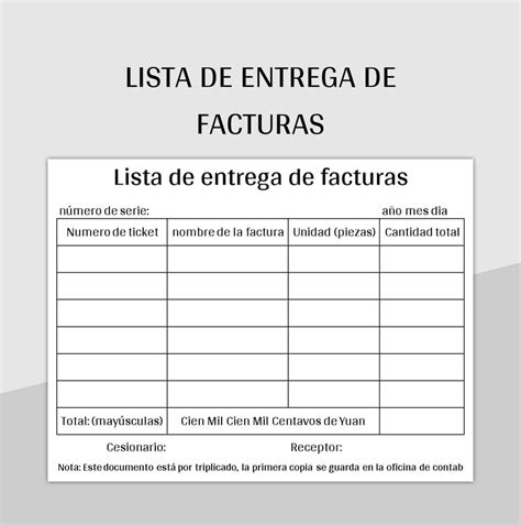 Plantillas Entrega Entrega Para Excel Gratis Y Hojas De Cálculo De