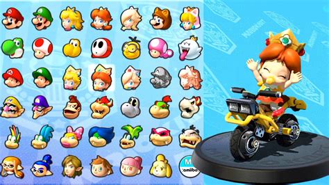 [마리오 카트 8 디럭스] 버섯 컵과 쉘 컵에 담긴 아기 데이지 Nintendo Switch 최고의 레이싱 게임 Youtube