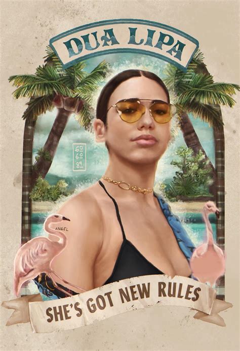 Dua Lipa I Got New Rules Blank Template Imgflip
