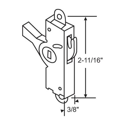 Surface Mount Mortise Lock Sdl 1319 Sliding Glass Door Mortise Locks The Hardware Experts