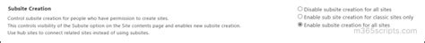 How To Manage Subsites In Sharepoint Online Using Powershell