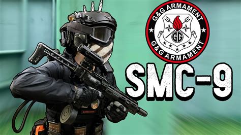 Gandg Smc 9 Airsoft Gun Showcase And Review Youtube