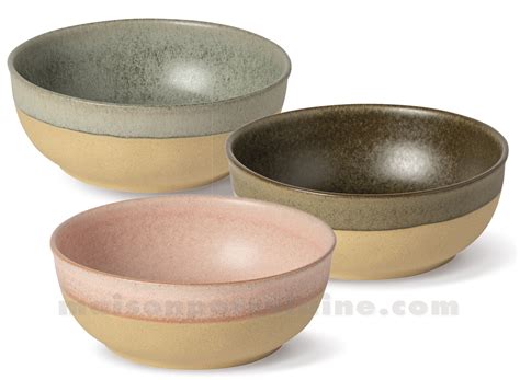 Coffret Bois 6 Poke Bols 99cl Arenito 6 Couleurs