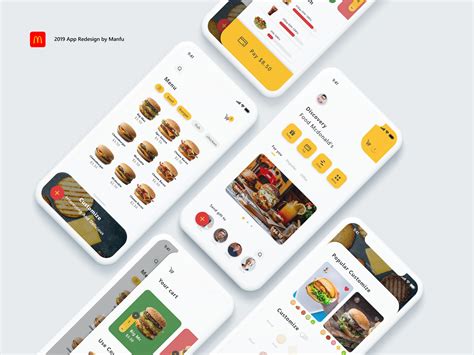 Mcdonalds App Redesign Redesign The Mcdonalds App To Allow Users To