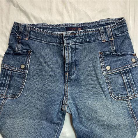 Vigoss Jeans Waist: 30 Hips: 36 Inseam: 30 Size:... - Depop