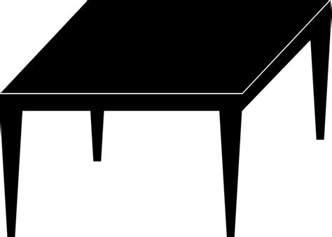 Blank Table In Black Color 25014300 Vector Art At Vecteezy
