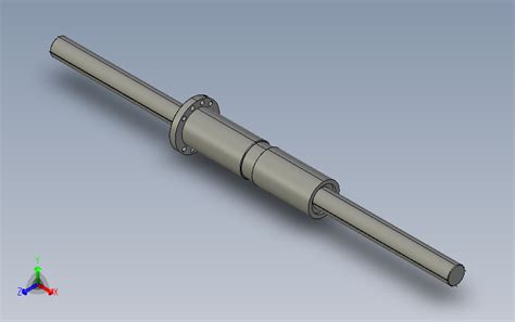 Cmfzd8032 5滚珠丝杆3d模型iges模型图纸下载 懒石网