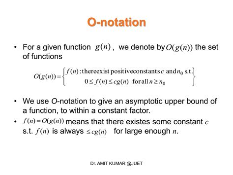 Algorithm Analysis Insertion Sort And Asymptotic Notations Pdf