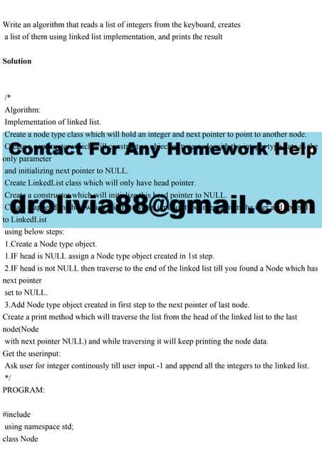 write an algorithm that reads a list of integers from the keyboard pdf programming languages