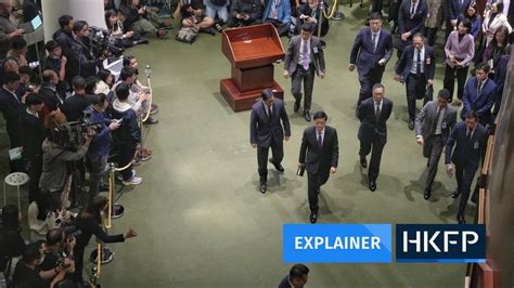 Timeline Hong Kongs New Security Law From Public Consultation To