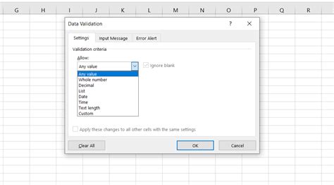 How To Use Data Validation In Excel