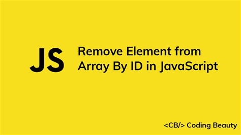 Javascript Remove Object From Array