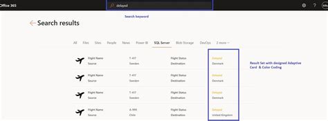 Extend Microsoft Search With Azure SQL Graph Connector