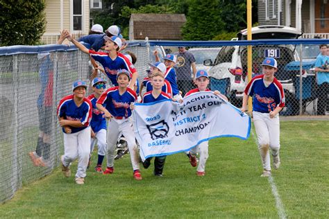 7 7 23 Westfield Little League Baseball 10 11 Year Old All Stars Vs