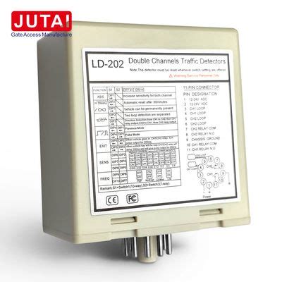 China How To Install Loop Detector For Gate And Single Channel Vehicle Loop Detector For Rolling