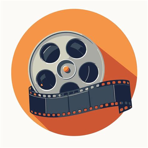 Classic Movie Clipart Film Reel Vector Art Icons And Graphics For
