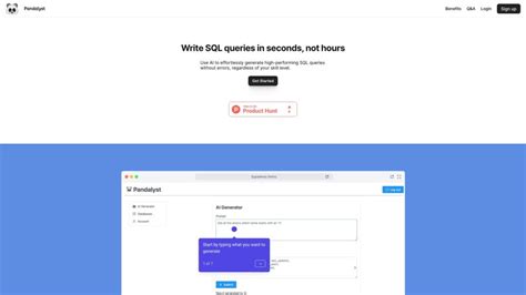 Pandalyst Write Sql Queries In Seconds